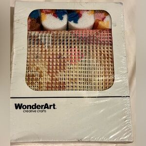 Wonderart | Other | Vintage 2 X 22 Wonderart Latch Hook Rug Craft Kit Complete With Canvas Yarn ...